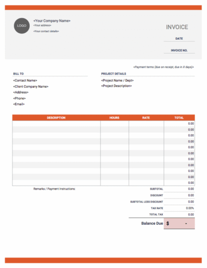 Freelance Invoice Templates - Invoice Simple